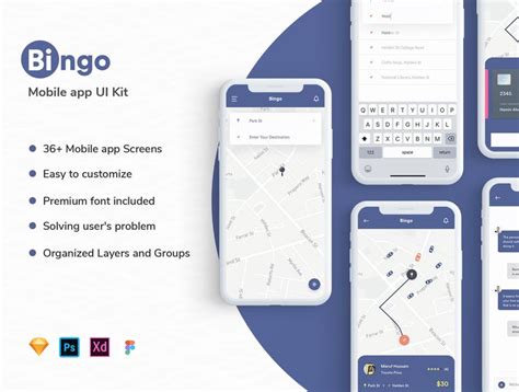 Bingo App Ui Kit — Ui Kits On Ui8 Ui Kit App Ui Android App Design