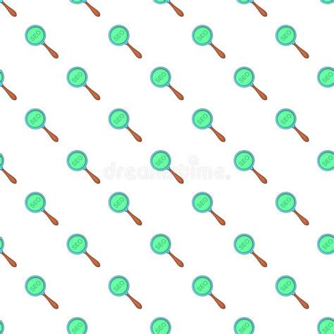Seo Optimization Pattern Cartoon Style Stock Vector Illustration Of Backdrop Background