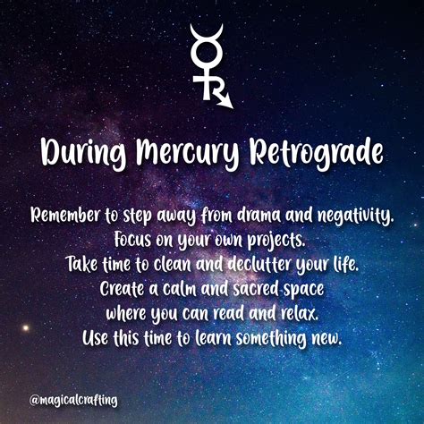How To Make It Through Mercury Retrograde Magical Crafting Mercury