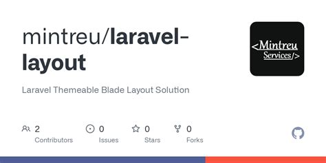 Github Mintreularavel Layout Laravel Themeable Blade Layout Solution