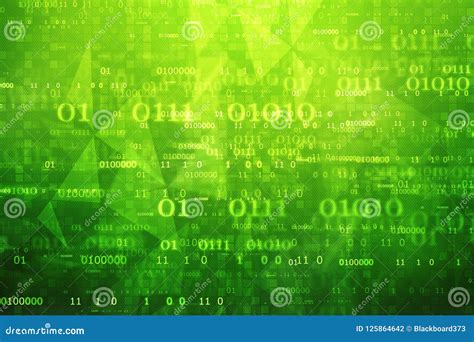 Digital Abstract Technology Background Binary Background Futuristic