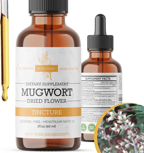 Pura Herba Mugwort Organic Extract Sleep Supports Liquid