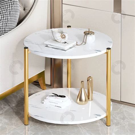 โต๊ะข้างเตียง โต๊ะข้างโซฟา โต๊ะtable Modern โต๊ะกลม โต๊ะกลาง ลายหินอ่อน โต๊ะลายหินอ่อน ทันสมัย