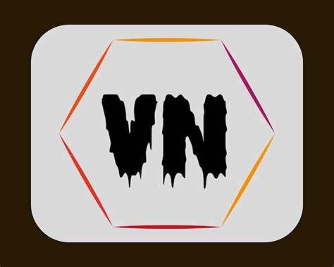 Premium Vector New Best Vn Creative Initial Latter Logovn Abstractvn Latter Vector Designvn