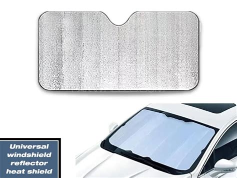 Buy Sogo Windshield Sunshades Block Curtains Silver Car Windshield Foldable Sun Shade Pakwheels