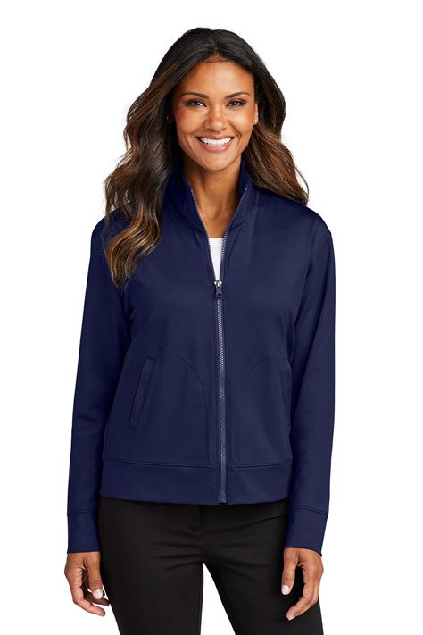 Port Authority Womens C Free Double Knit Full Zip Product Port