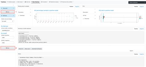 2 Upstream Data Processing Tutorials For Tidymass Shinyapp