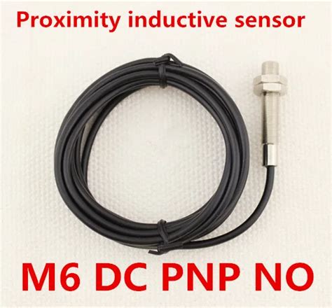 Cylinder Flush Type M DC V PNP NO Normally Open Proximity Inductive Sensor Switch Wires
