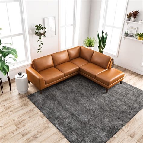 Small Leather Sectional Sofas Ideas On Foter