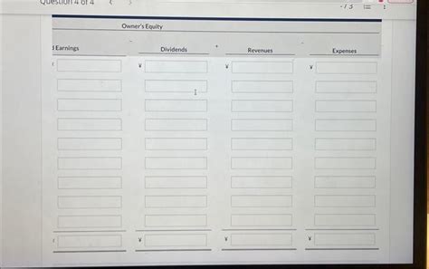 Solved Prepare A Tabular Analysis Of The August Transactions