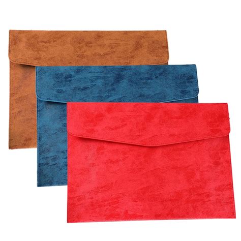 Pu Leather A4 Folder Folder Envelope Folder Box Used For Receiving