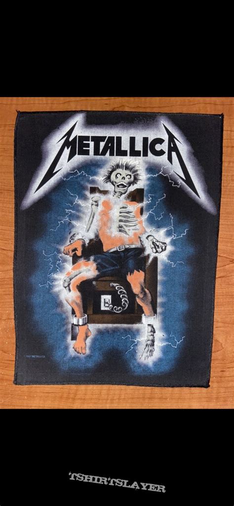 Metallica Patch And Cassette Collection Tshirtslayer Tshirt And