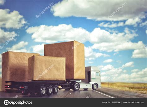 loading and unloading operations container box loading onto a truck