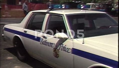 Old Baltimore City Police Cars