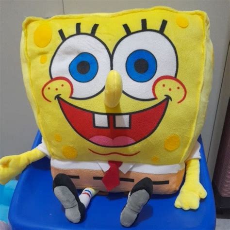 Jual Boneka Squish Mallows Boba Spongebob Timezone Nickelodeon Miniso Besar Shopee Indonesia