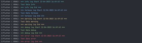Klogger Dart Api Docs