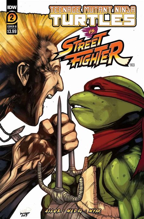 Tmnt Vs Street Fighter 02 Idw Tmnt A Collection