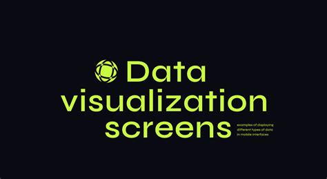 Data Visualization App Ui Kit Behance