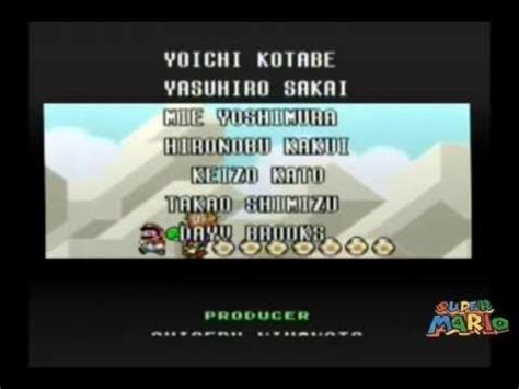 Super Mario World Ending Snes Youtube