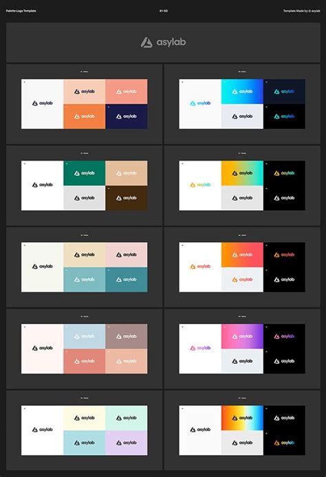 Professional Color Palette For Logo