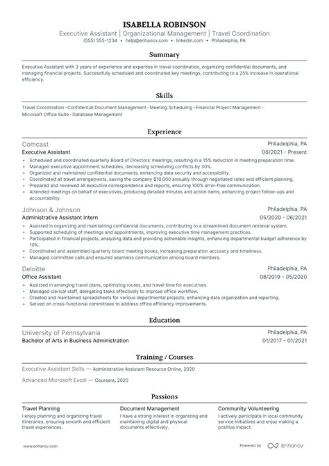 19 Successful Personal Assistant Resume Examples And Writing Tips For 2024