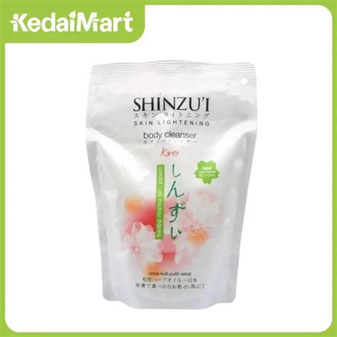 Shinzui Body Cleanser Skin Lightening Kirei Pouch 200 Ml Lazada Indonesia