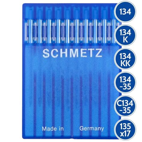Schmetz Needles Systems 134 And 135 Brildor