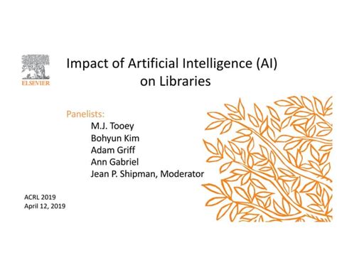 Impact Of Artificial Intelligence Ai On Libraries Pdf