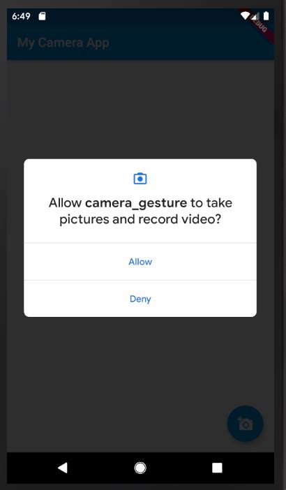 Github Gandharvdalal Camera Gesture App Flutter