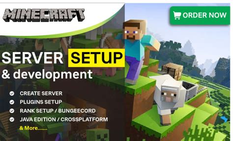Setup Minecraft Server With Plugin By Afjalkhalid Fiverr