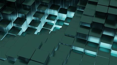 Abstract Dynamic Animated Wave Moving Structure Of Colorful Columns Or Blocks Design Wave Like