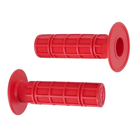 Mx Full Waffle Grip Red Moto Hyper Ride