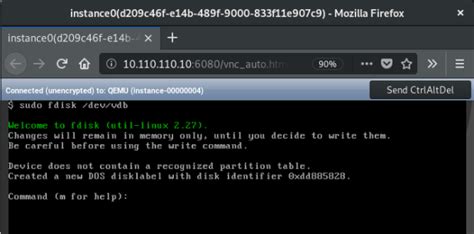 Openstack Launch An Instance Via Dashboard Part X Verification And Mount Volume Attachment