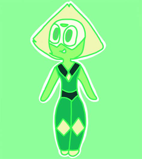 Chibi Peridot W Bg By Thereptiliantheorist On Deviantart
