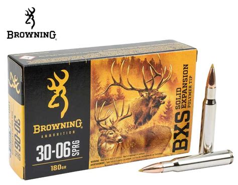 Browning Bxs 30 06 Sprg 180 Grain Ammunition Londero Sports