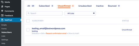 Sign Up Confirmation Double Opt In Feature Mailpoet Knowledge Base