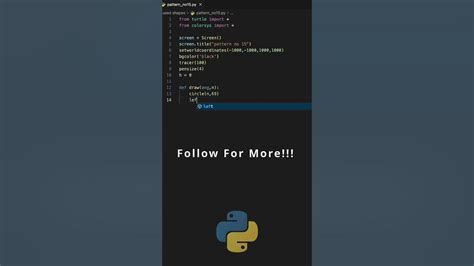 Asmr Progamming Unique Shape 15 Python Shorts Programming Asmr Asmrprogramming Lofi
