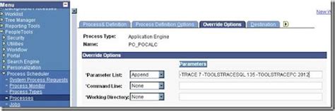 Trace Application Engines Peoplesoft Tips And Tricks