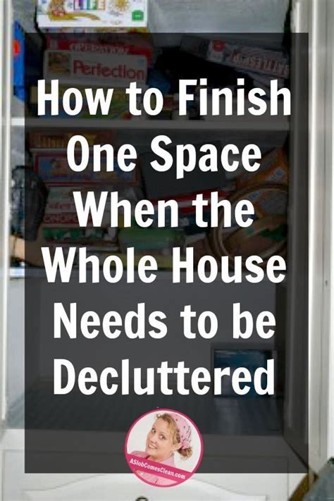 How To Not Get Distracted From A Decluttering Project By Other Decluttering Projects Organize