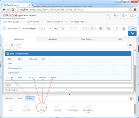 Руководство Oracle Apex Tabular Form