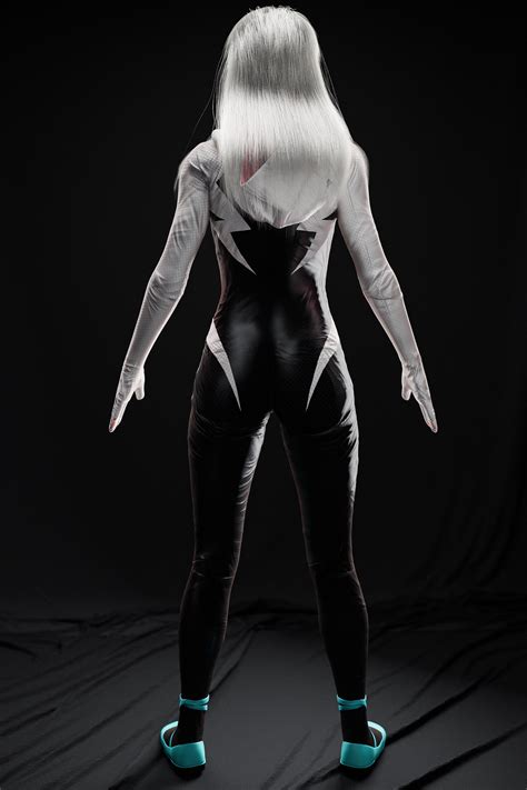 Spider Gwen 3d Model 3d Model Rigged Cgtrader