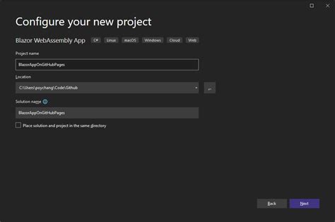 手把手將 blazor webassembly 部署到 github pages