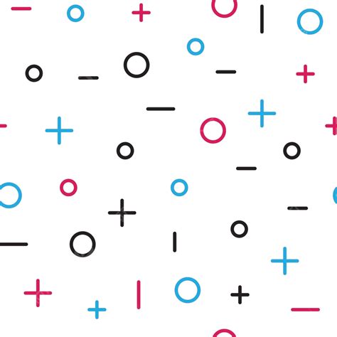 Universal Vector Fashion Geometric Seamless Pattern Minus Simple Memphis Vector Minus Simple