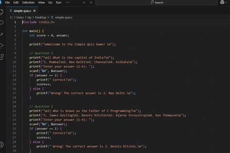 Cprogramming Github Miniproject Coding Learning Sangeetha Pari