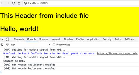 Webpack 2 實作筆記 9 — Hot Module Replacement — Css By Salt Medium
