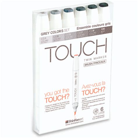 Rotuladores Al Alcohol Touch Grises Art Mon Cursos De Acuarela
