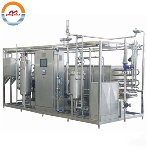 Automatic Commercial Tubular Pasteurizer Auto Tube In Tube Uht Ultra