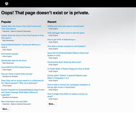 Unity Forums Now Integrated Into Unity Discussions Page 7 Unity Discussions Feedback Unity