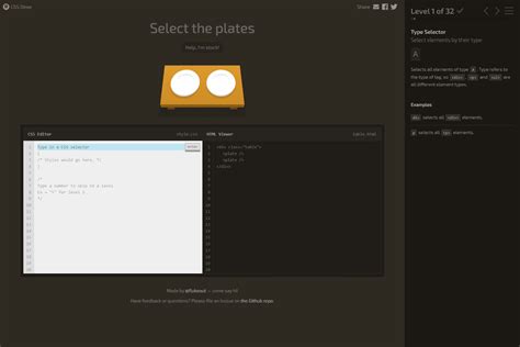 開源免費的線上 Css 選擇器教學和練習網站 分享 開源免費的線上 Css 選擇器教學和練習網站 分享