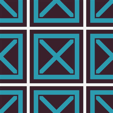 Premium Vector Seamless Texture With Arabic Geometric Ornament Vector Mosaic Pattern